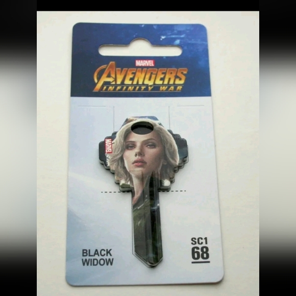 Marvel | Other | Marvel Avengers Infinity War Black Widow Photo Door ...
